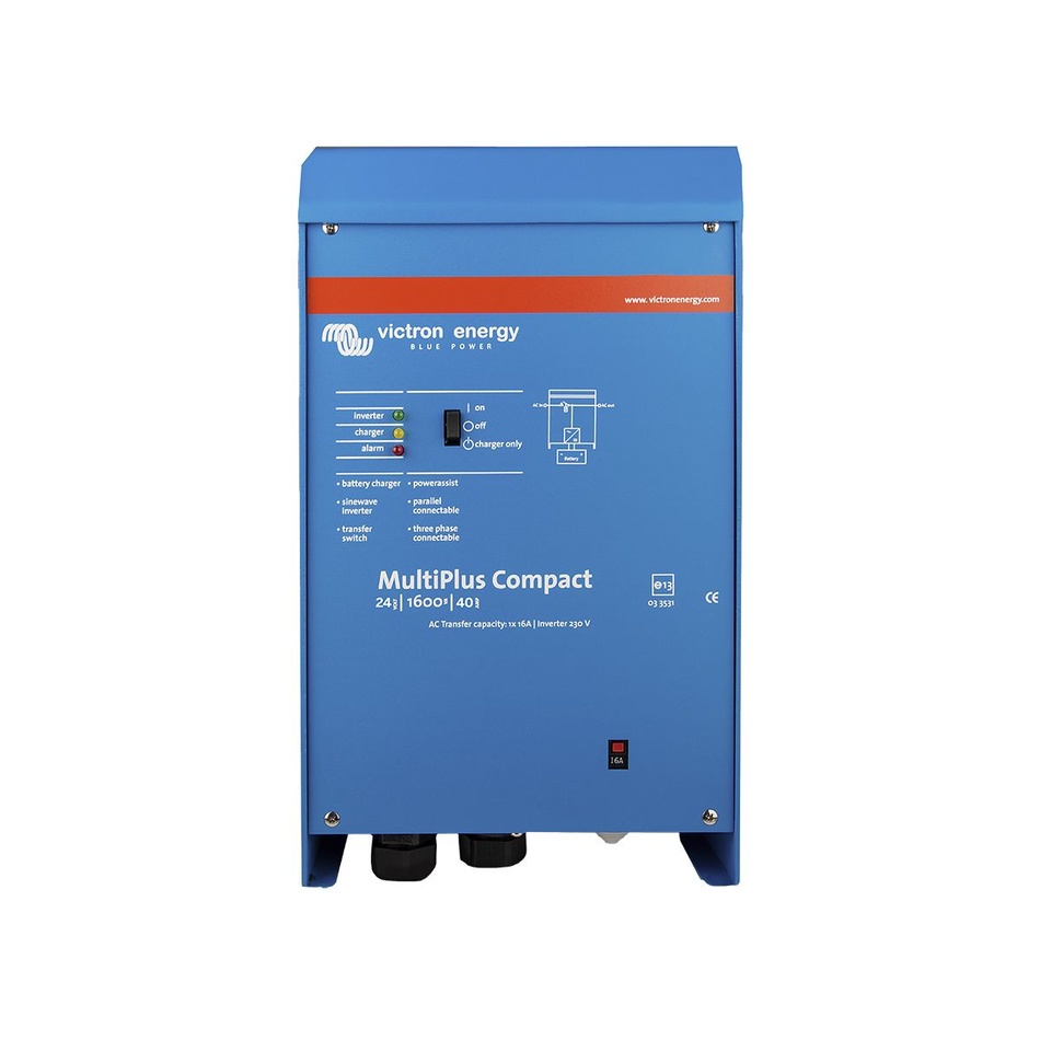 VICTRON MULTIPLUS COMPACT 24/1600/40-16 - NEOSOLAR מערכות סולאריות וגנרטורים
