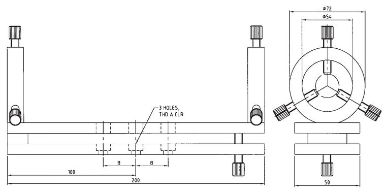 14LMC-1 - Cylindrical Laser Mount - SK-Advanced
