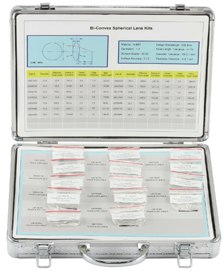 N-BK7, Bi-Convex, Uncoated, Kit Lens - SK-Advanced