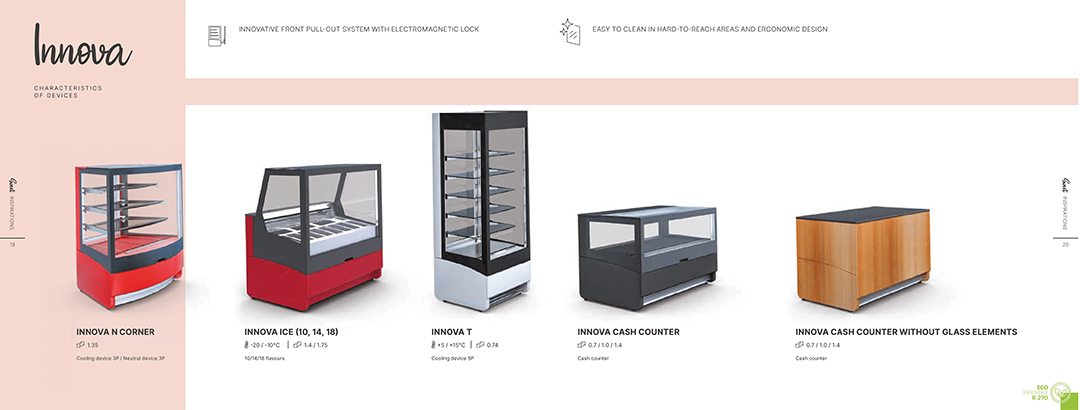 Innova - ציודים - ציוד למטבח התעשייתי